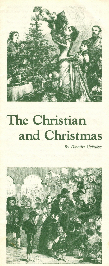 High-Demand|Pamphlet on Christmas by Tim Geftakys